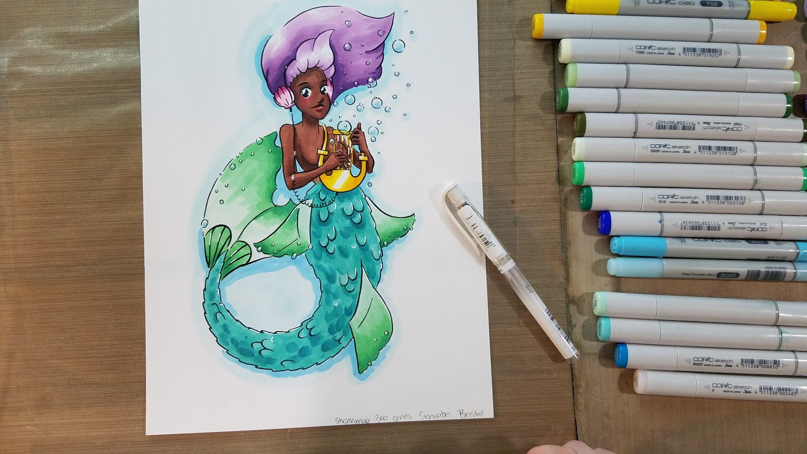 Copic Marker Class- Coloring People with Copic
