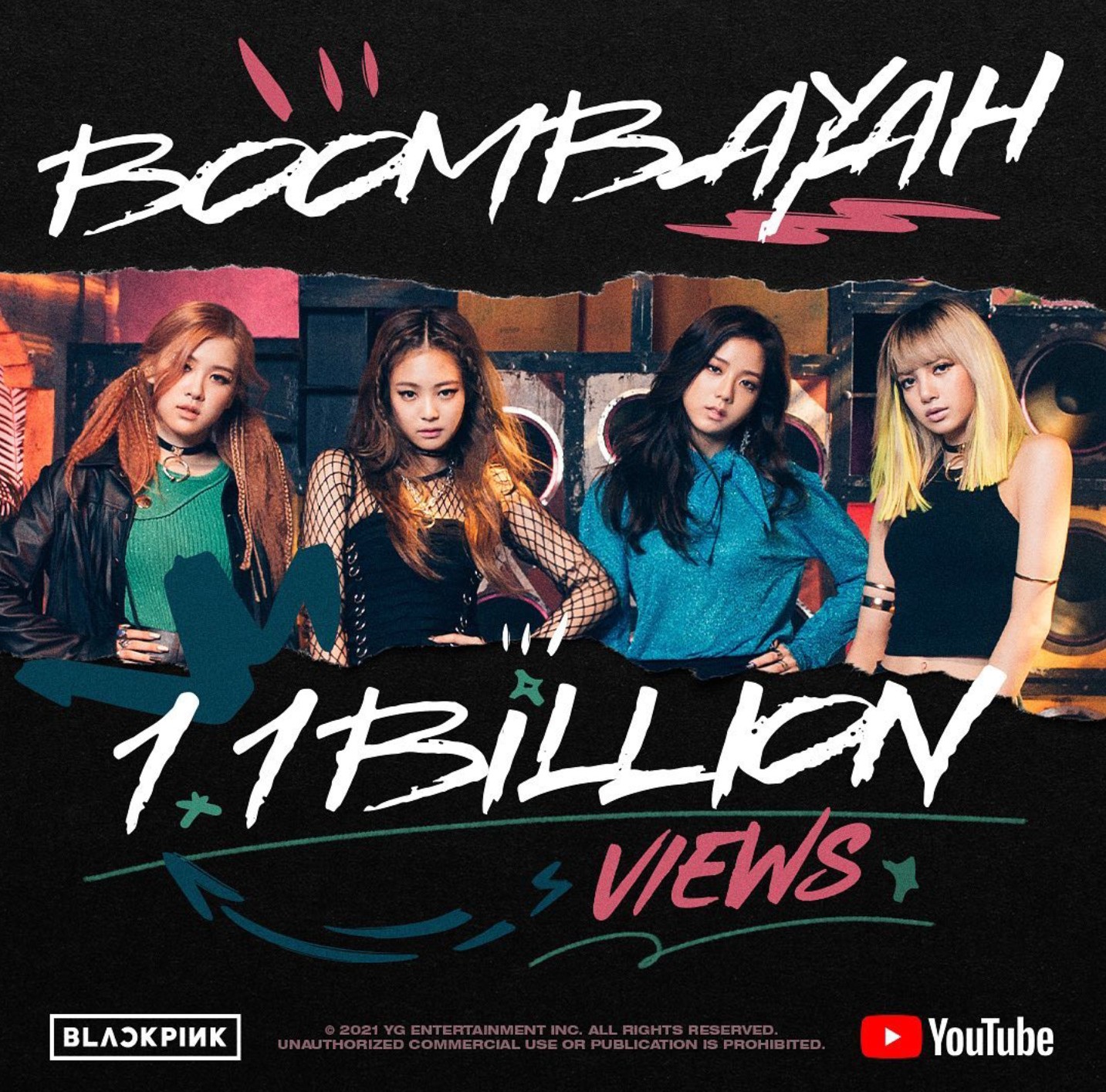 "BOOMBAYAH" de BLACKPINK se convierte en el primer MV debut de un grupo K-Pop en alcanzar los 1. ...