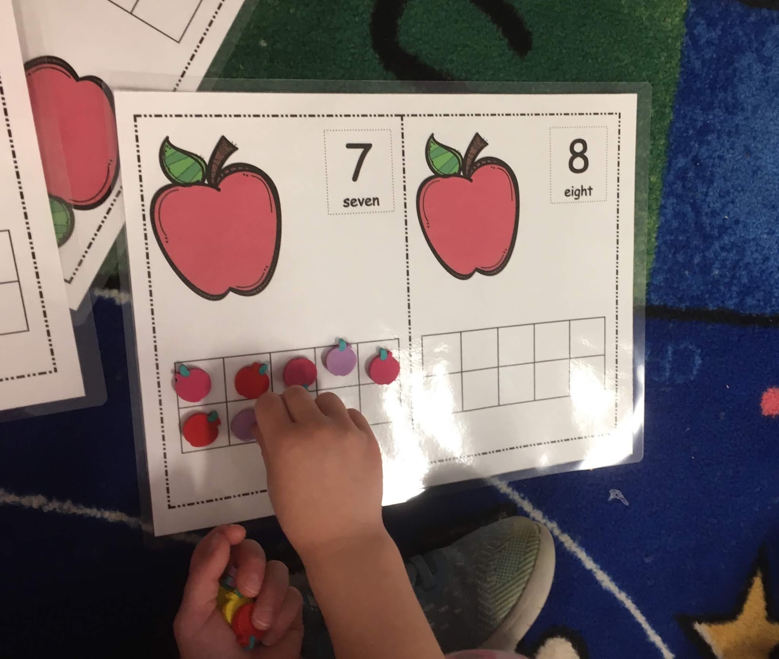 My life as a Kindergarten Teacher: Math Activities with Mini Erasers