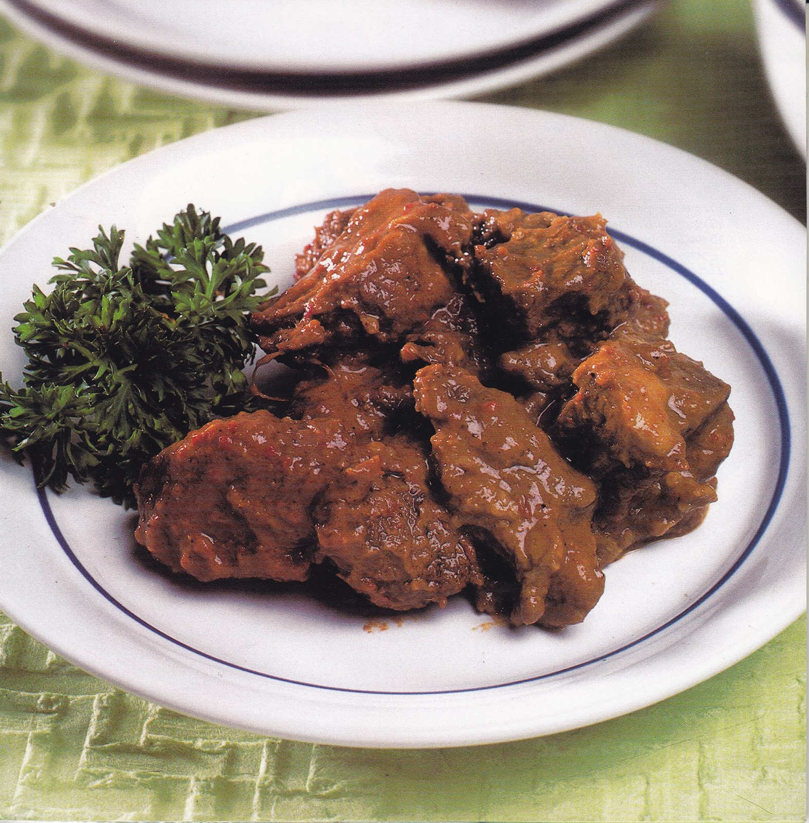 Cara Membuat Tumpeng: DAGING MASAK REMPAH