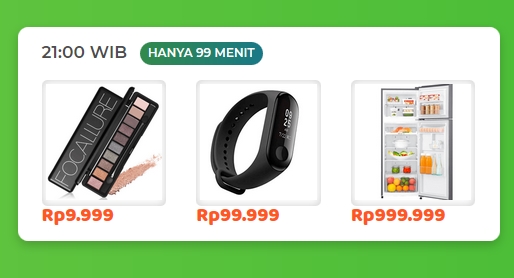Tips berhasil dalam event flash sale di Tokopedia - Persada Blog