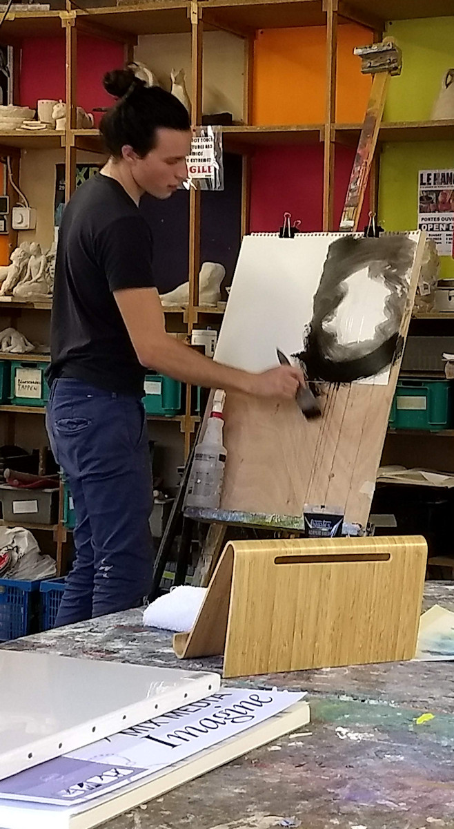 Hangar Art News: Multimedia workshop with Benjamin - DAY 2