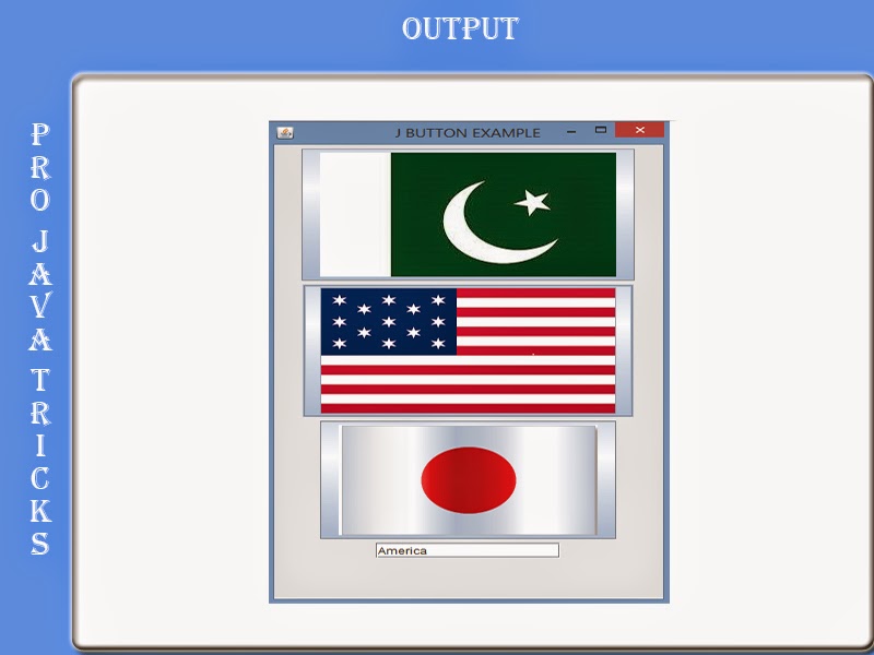 JButton With Image Icon In Java ~ Projavatricks