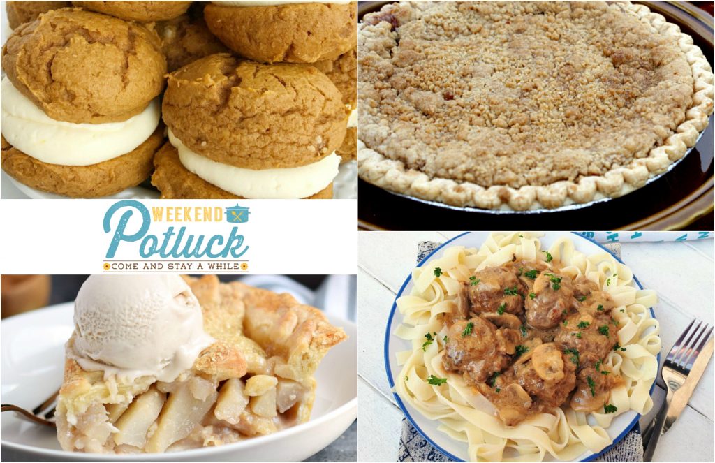 Served Up With Love: Amish Apple Crumb Pie at Weekend Potluck #293