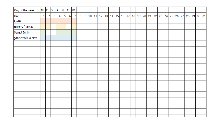 How to Track your Daily Goals