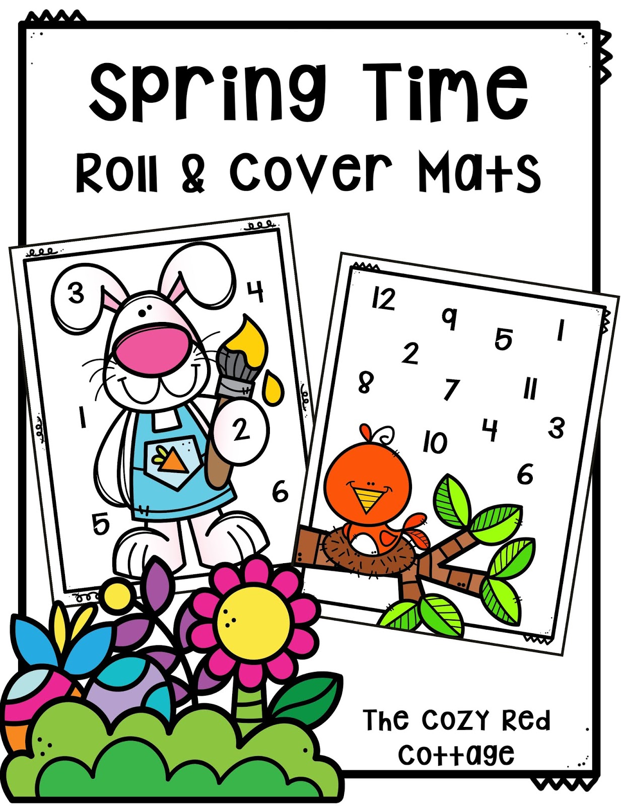 The Cozy Red Cottage: Free Spring Roll & Cover Mats