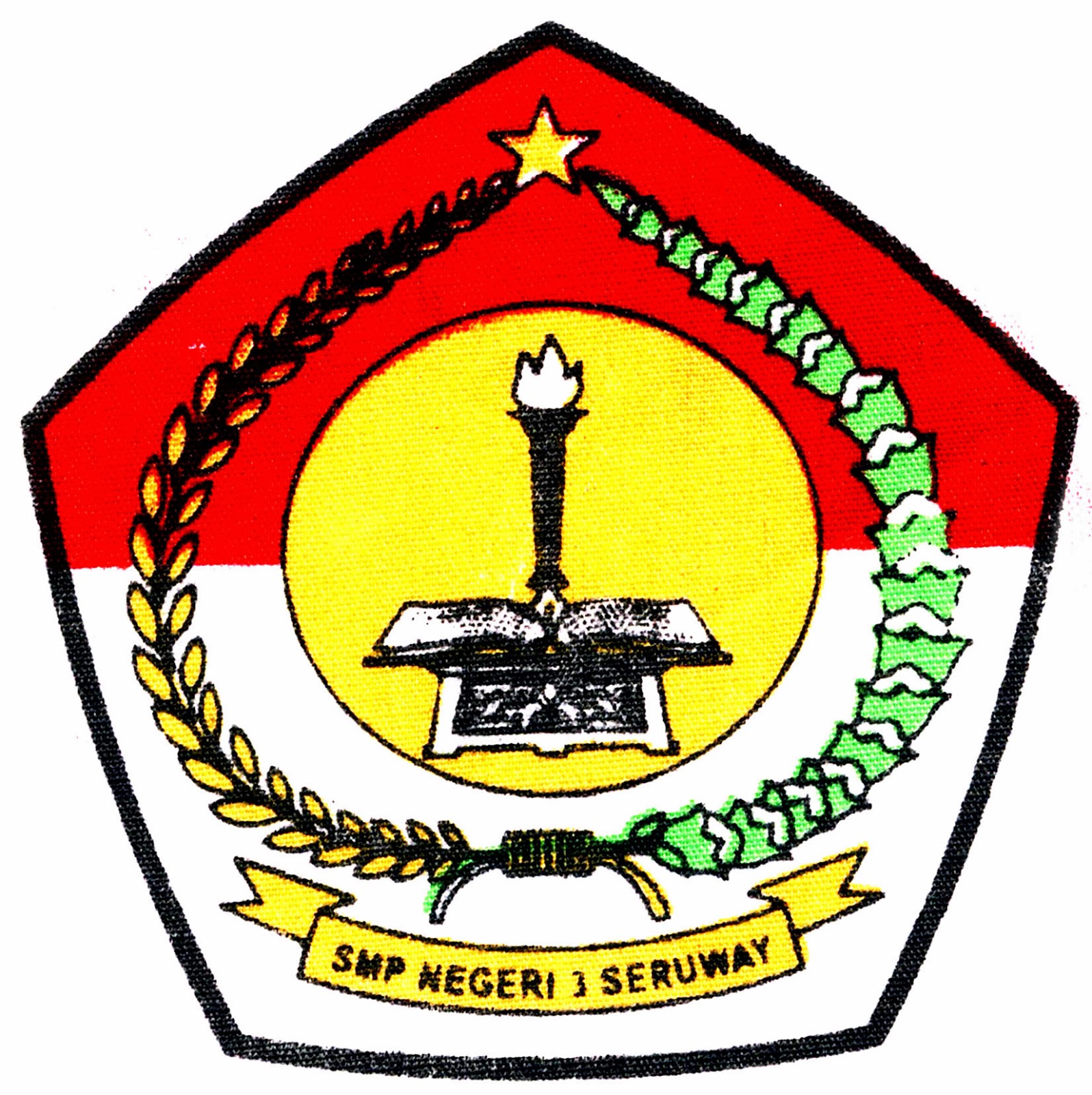Dunia Tanpa Batas: Logo SMP Negeri 3 Seruway