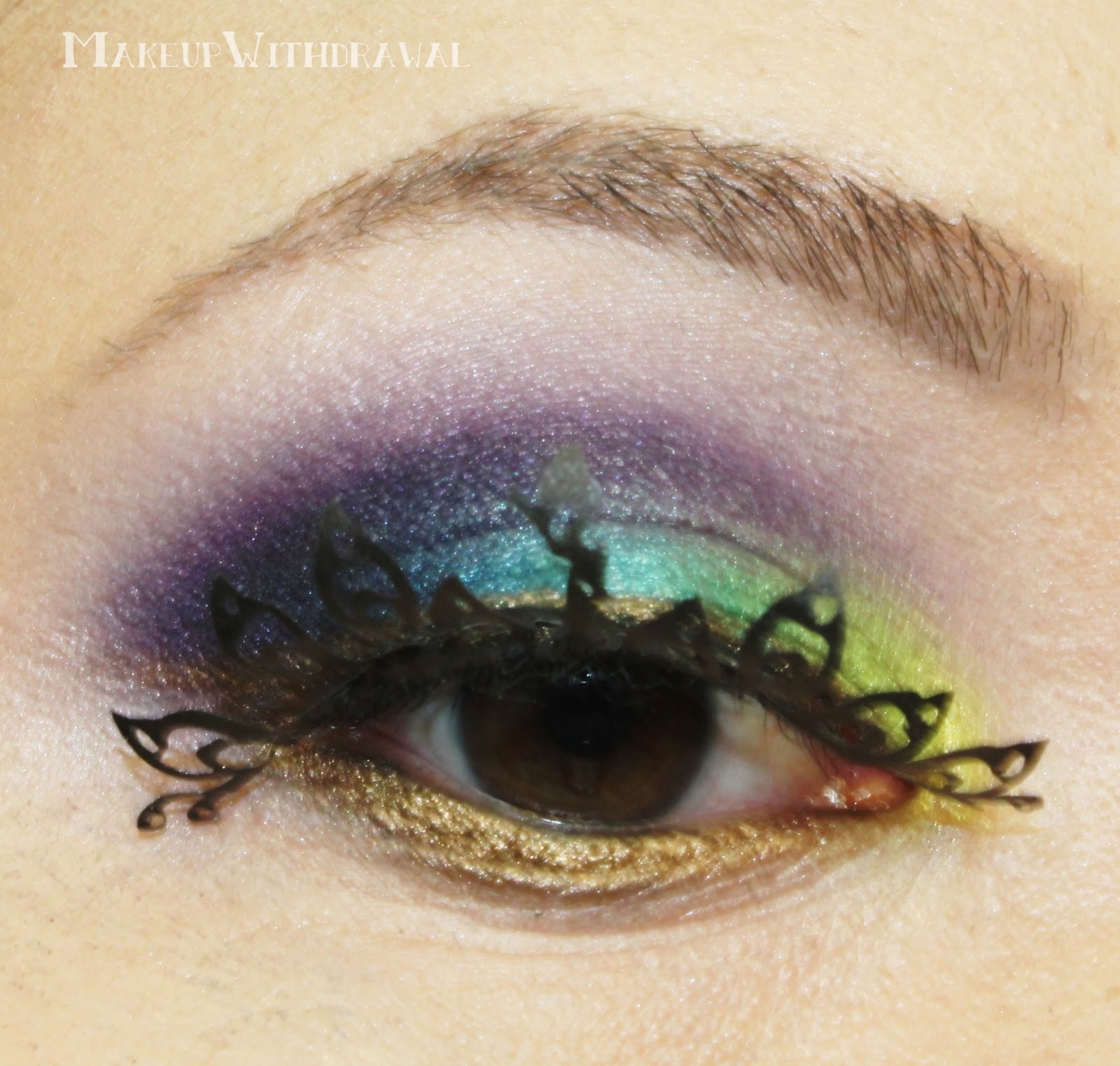 ES The Bright Peacock Lashes from KKCenterHK | Makeup Withdrawal