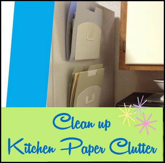 Life in Random Bits: Kitchen paperwork organization