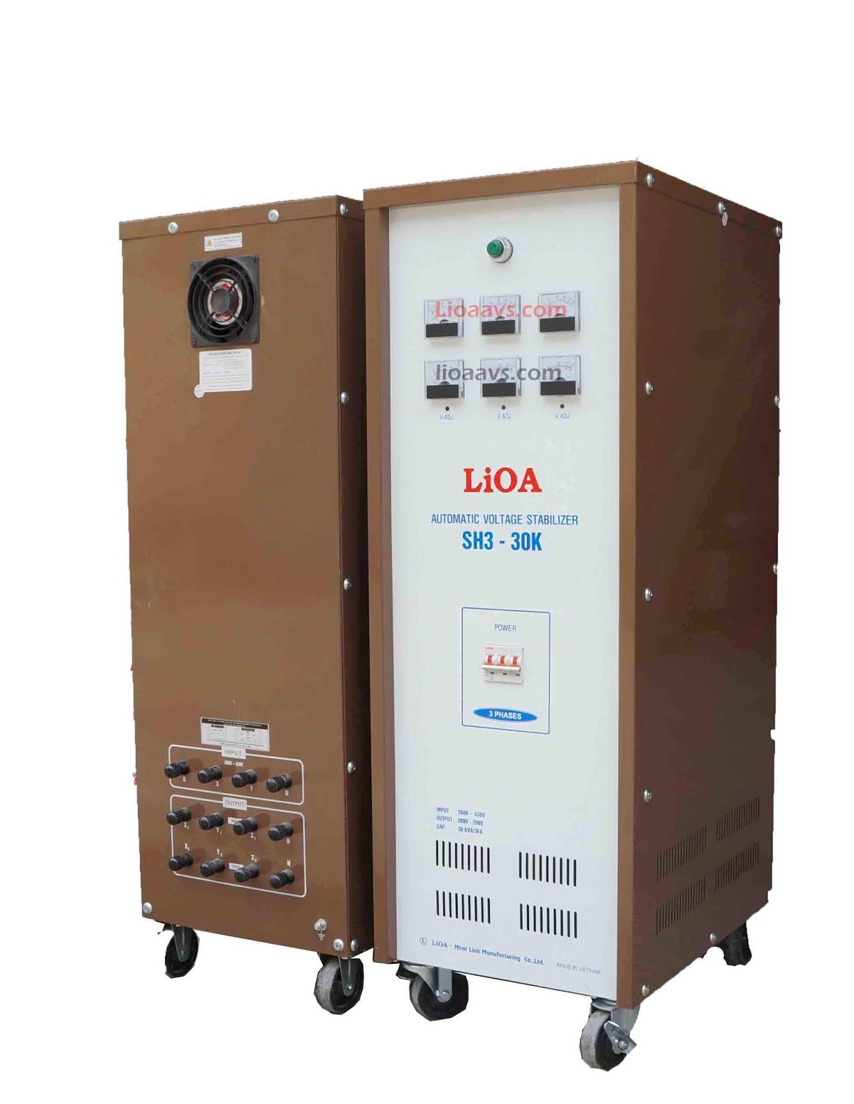 Ổn áp Lioa SH3-30K, 30KVA 3 pha