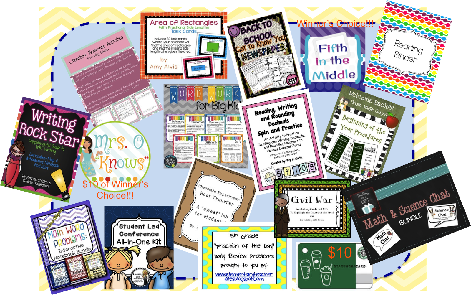 Teaching Trio: Back to School Blog Hop + Giveaway!