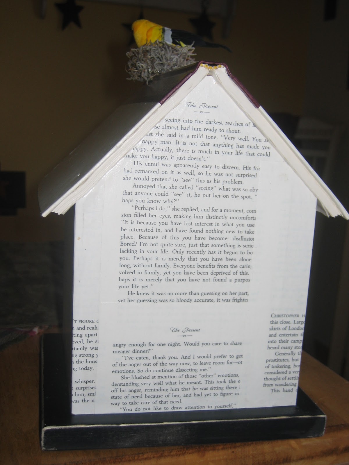 Full Circle Creations: Book Birdhouse...