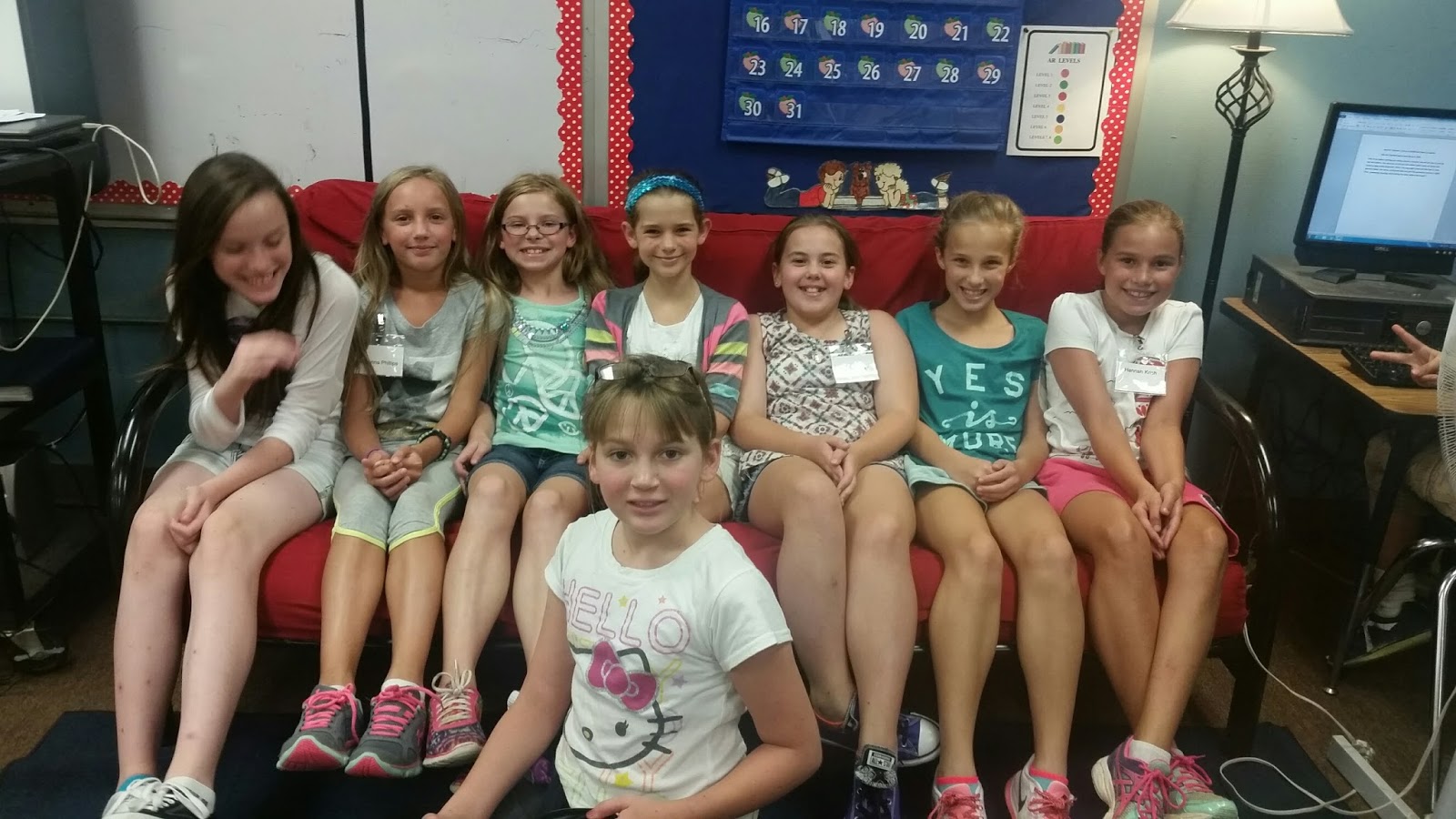 Mrs. Hitchcock's Fifth Grade Class