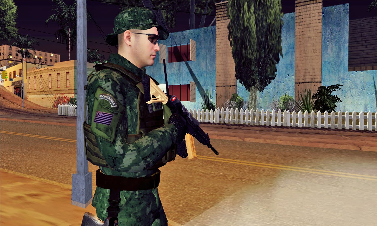 Equipe Tático PMBA: SKIN COE PMESP COM CHAPÉU 2020 EXCLUSIVA