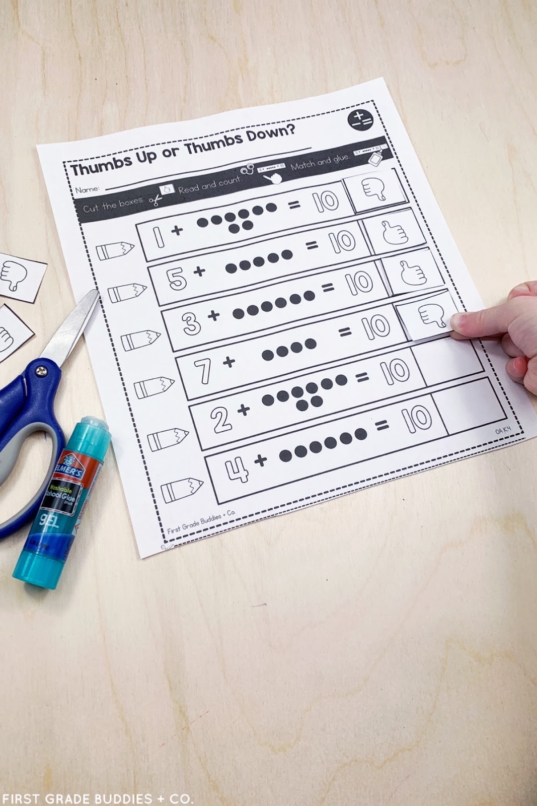 Standards...Simplified! Print a Standard for MATH! | First Grade Buddies
