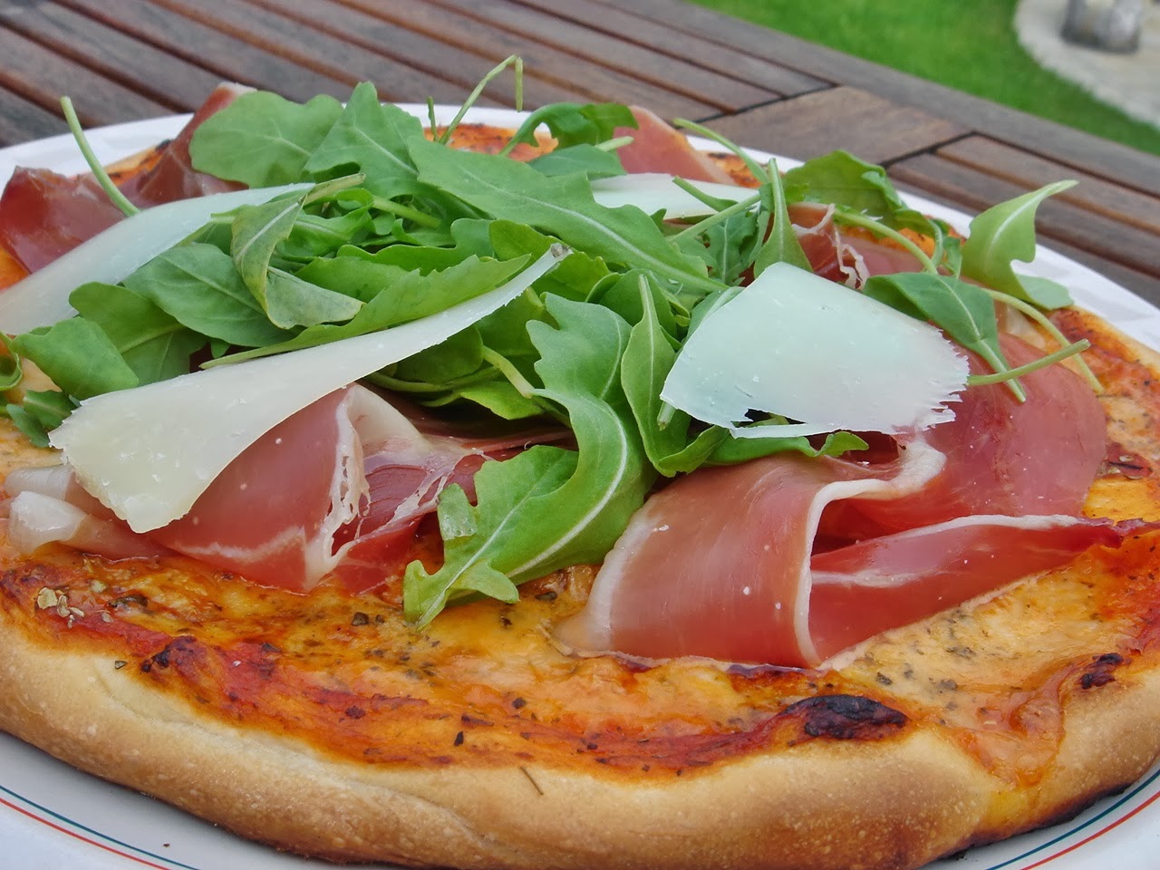 Nem vagyok mesterszakács: Pizza Serrano – Manchego sajttal és rukolával