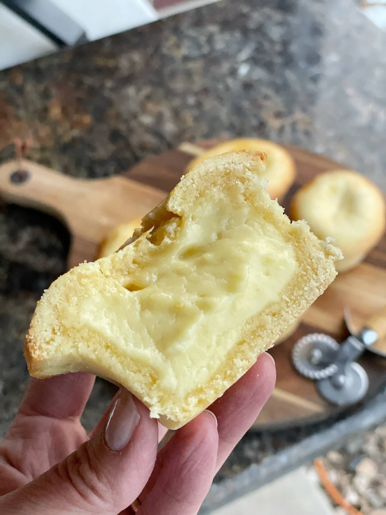 Pasticciotto ~ custard filled pastry