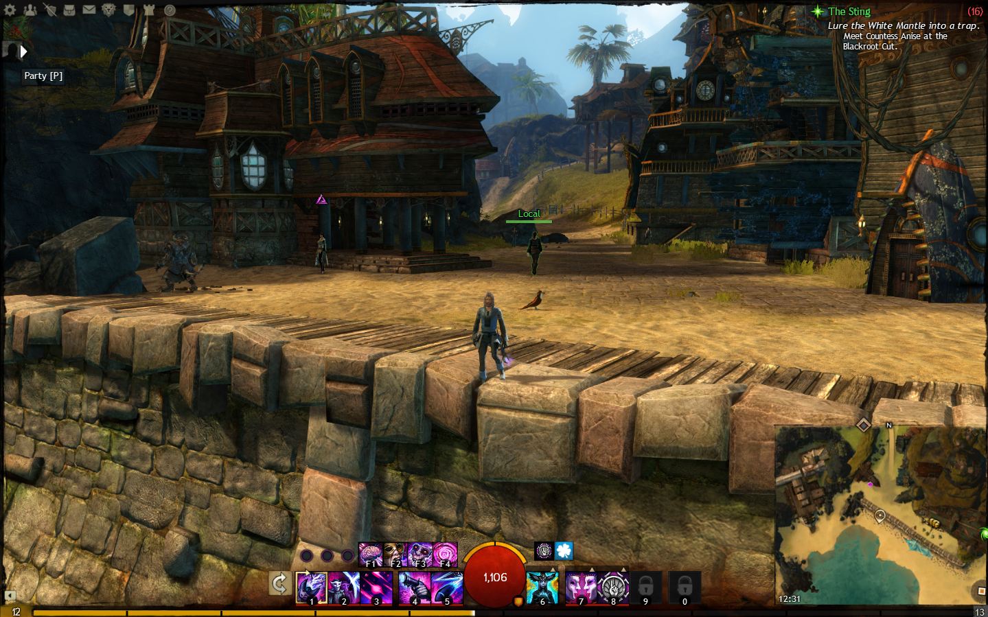 Guild Wars Bard: Guildwars Vs Guildwars 2: screen shots