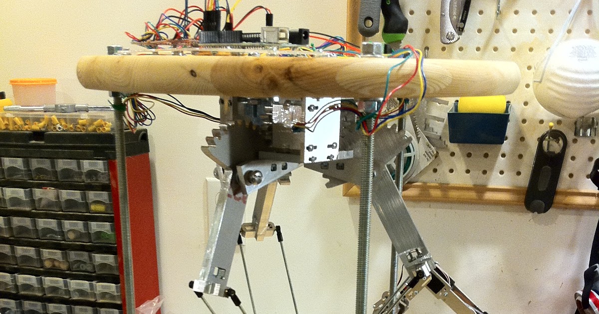 Rob Hopeless: Delta Robot 3D Printer. Sounds cool doesn't it?