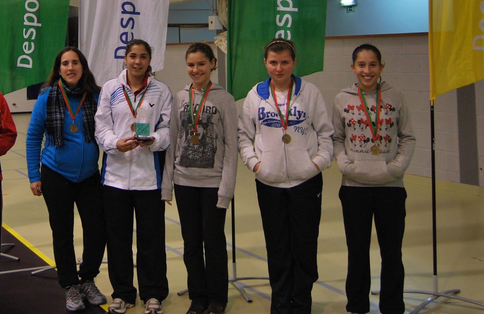 Desporto Escolar Agrupamento Escolas Rio Arade: Mundial Badminton ISF