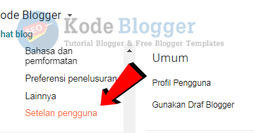 Cara Mengganti Nama Penulis (Admin) di Blogger - Kode Blogger