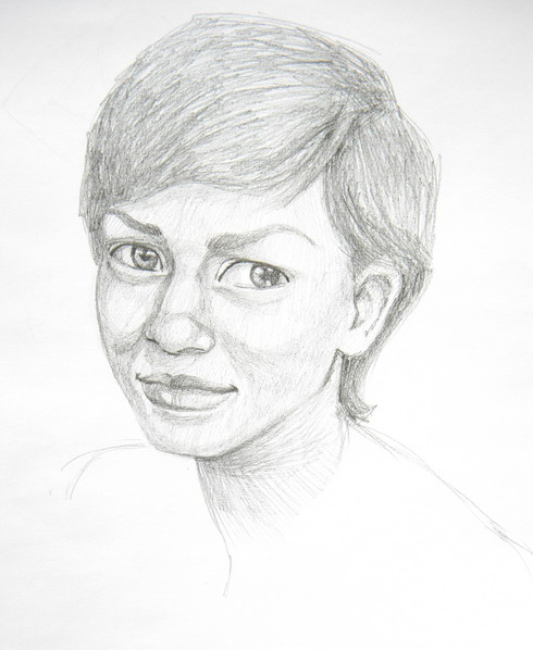 Pencil sketches and drawings: How to Draw a Self Portrait