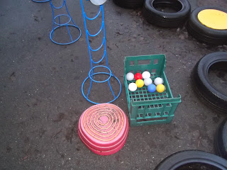 Learning for Life: Outdoor Play Party - Pipes & Balls.
