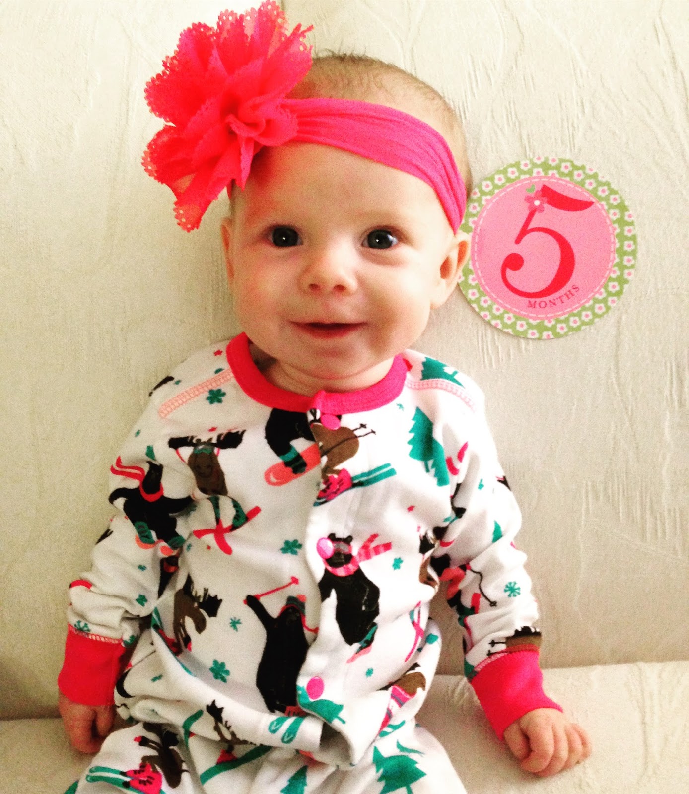 Baby Girl Harding: 5 Months Old