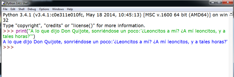 APRENDER A PROGRAMAR CON PYTHON: STRINGS