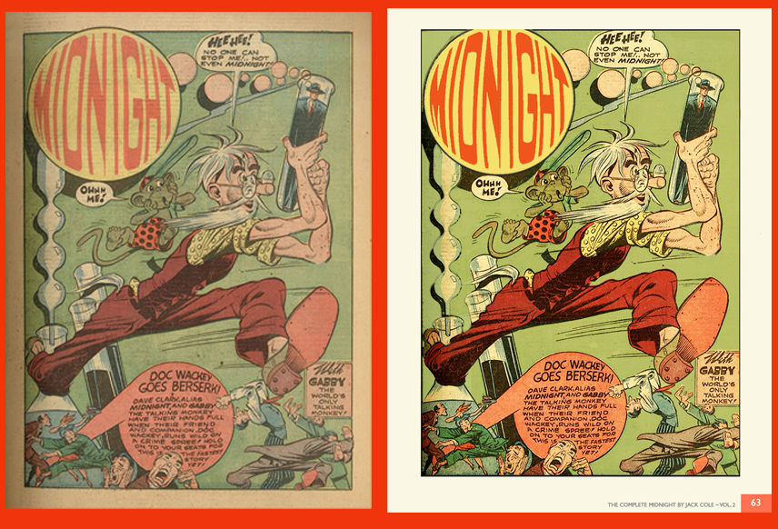 Cole's Comics: Females By Cole (1954-55) - Jack Cole original art!