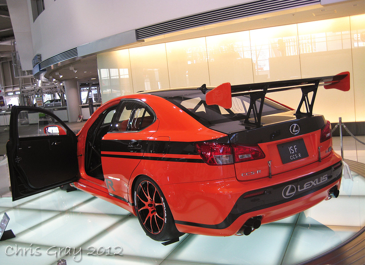 Moshi Moshi? by Chris Gray: Lexus ISF...Race Car