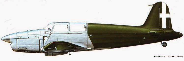 Italian Aircraft of WWII: CAPRONI BERGAMASCHI CA 355