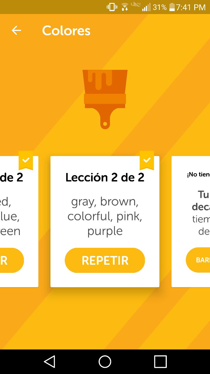 Duolingo Unit: Colors