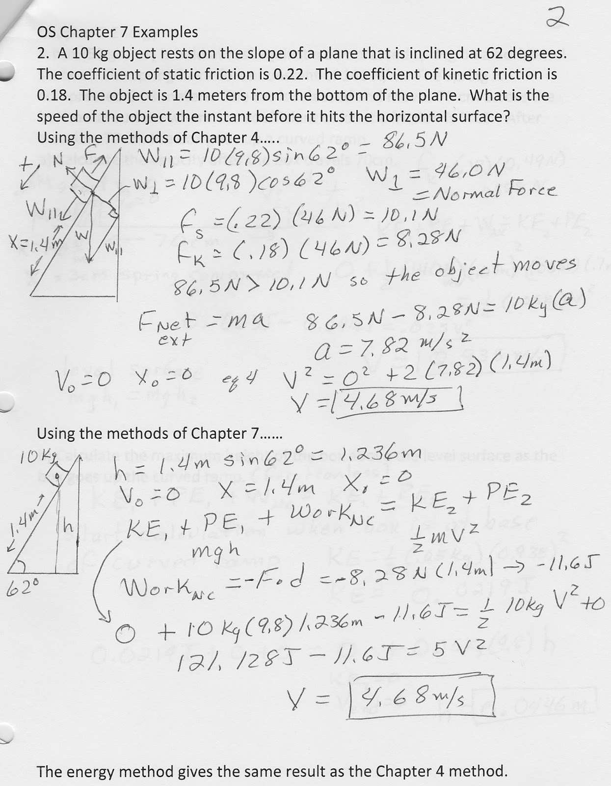 Physics Lecture Notes: Chapter 7 Part 2 Conservation of Energy ...