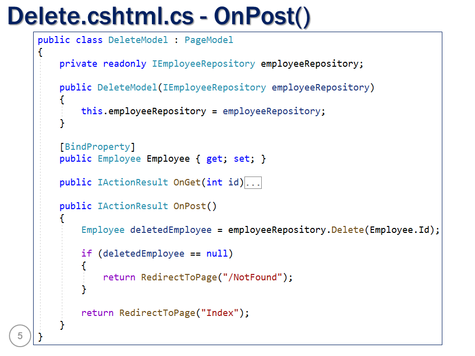 Sql server, .net and c# video tutorial: Delete operation in asp.net ...