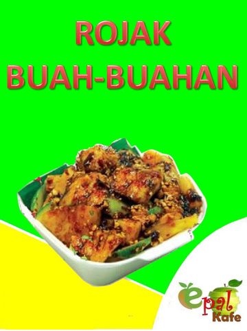 Epal Kafe: Menu 5 : Rojak Buah