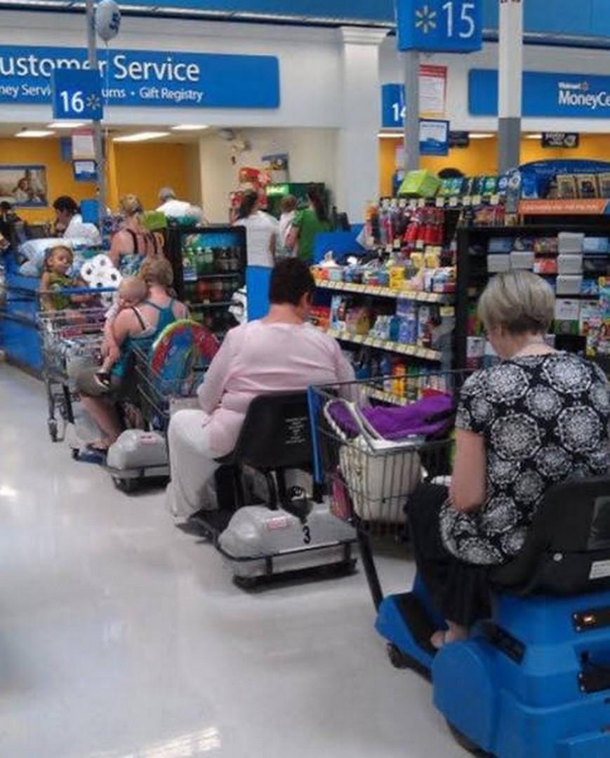 Chuck's Fun Page 2: Scene at Walmart - 20 images