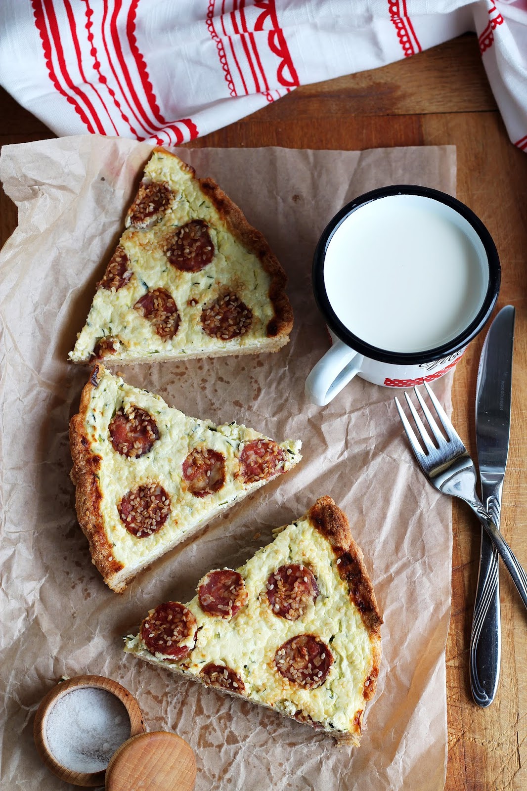 Jekin Kapric : Hrskavi slani tart