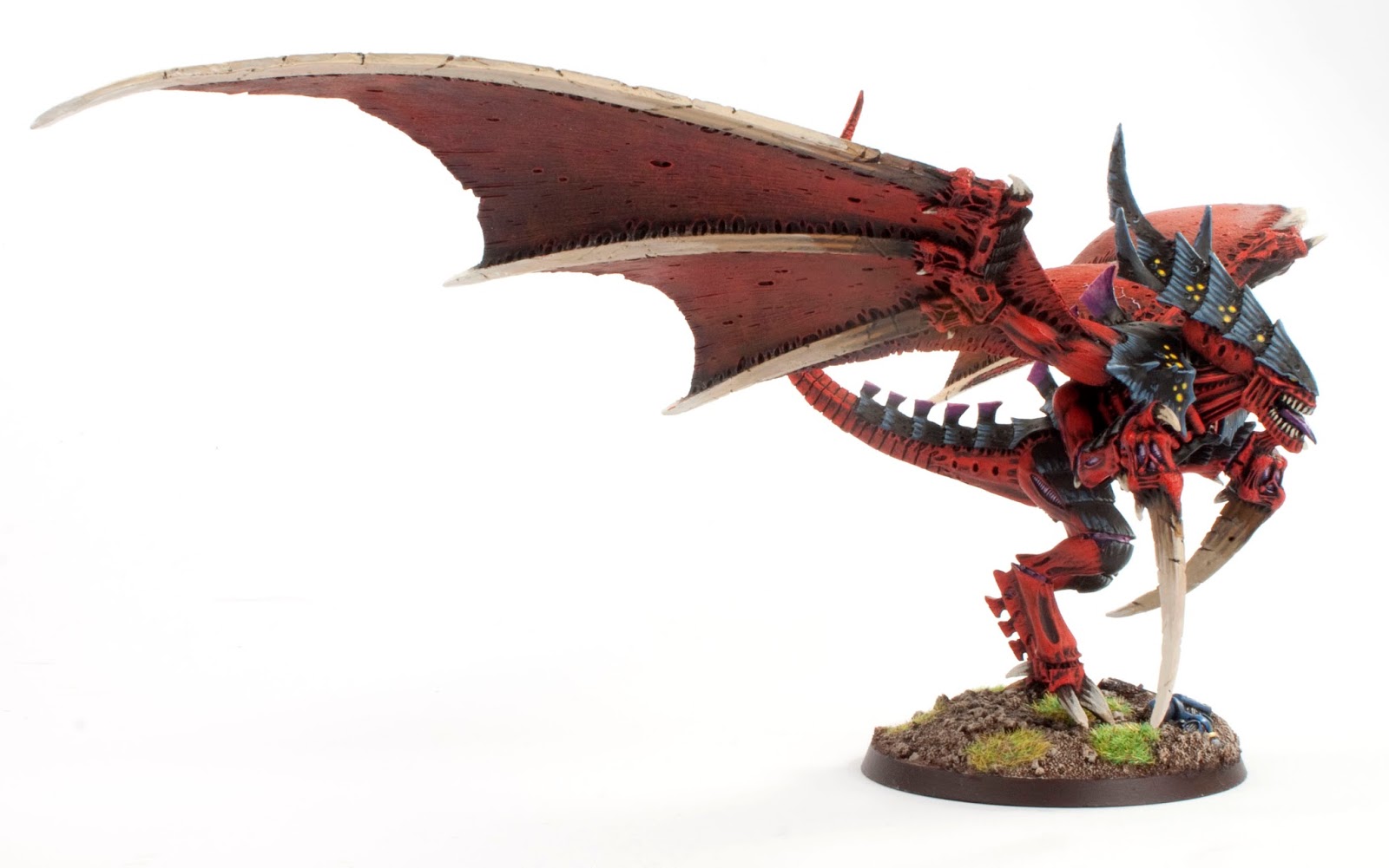 Showcase: Forgeworld Tyranid Winged Hive Tyrant - Tale of Painters