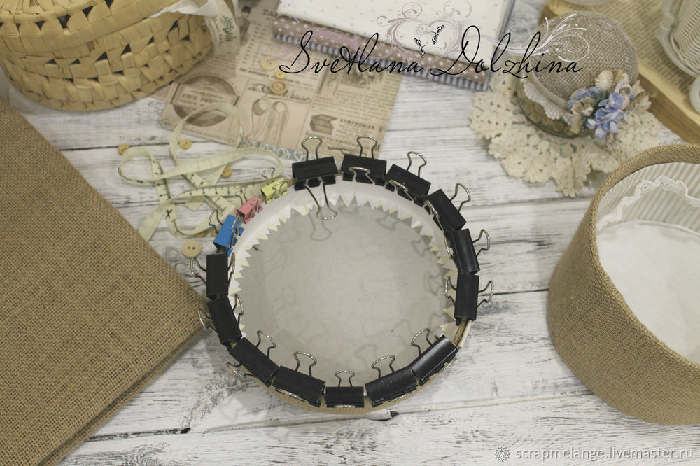 How to make a storage round box ~ DIY Tutorial Ideas!