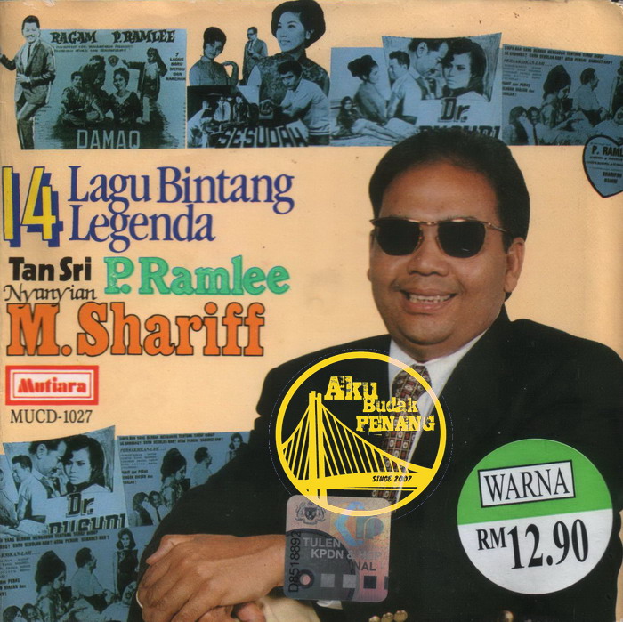 M.Shariff - 14 Lagu Bintang Legenda Tan Sri P.Ramlee [1997] | Arkib ...