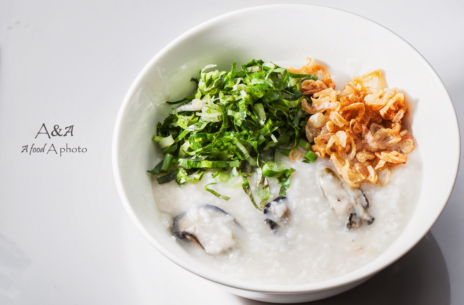 #180. Cháo hào | A food A photo