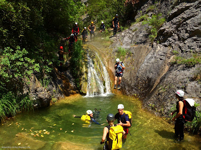 Canyoning - Caving: Φαράγγι Αγίας Κόρης, Όλυμπος