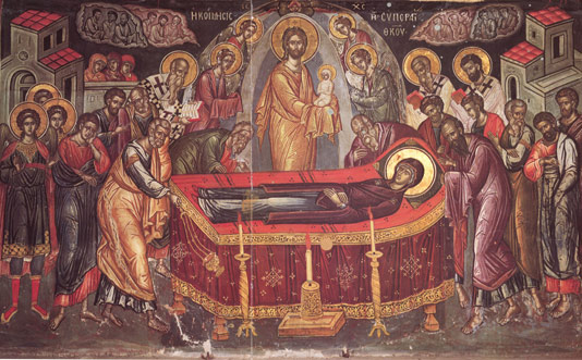 ORTHODOX CHRISTIANITY THEN AND NOW: Homily on the Dormition of the ...