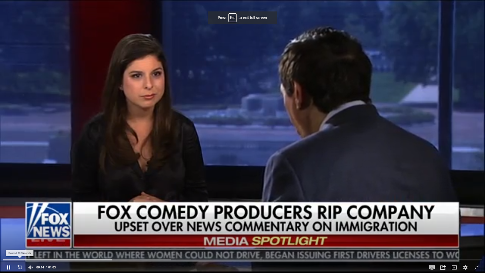 Ladies in Satin Blouses: Sara Fischer - black satin blouse