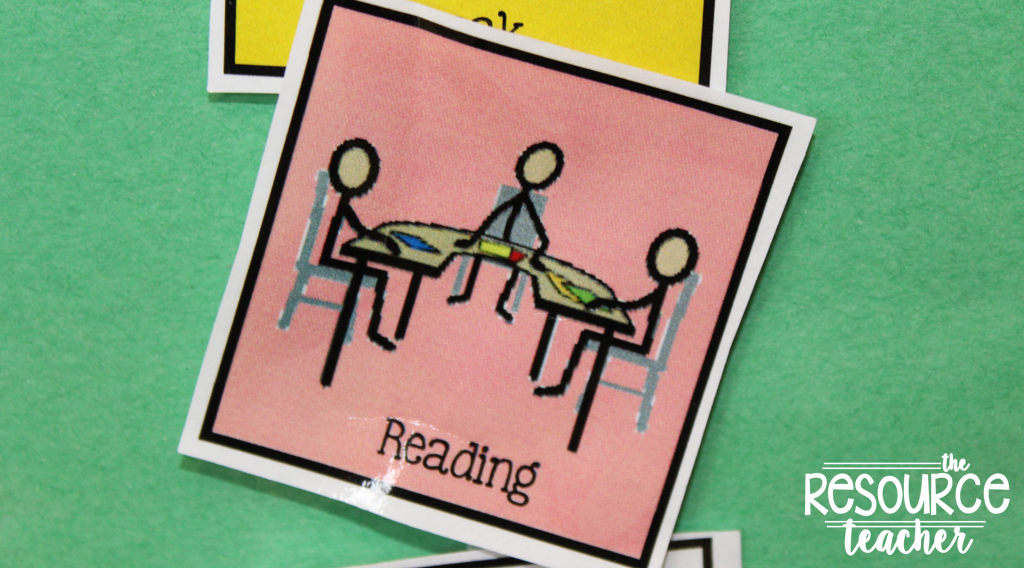 The Resource Teacher: Visual Mini-Schedules