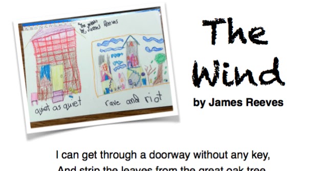 Teacher Knapsack: The Wind by James Reeves