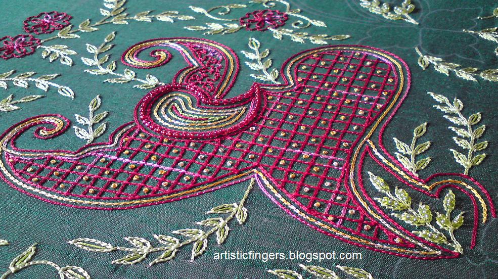 artisticfingers: Aari embroidery part 7