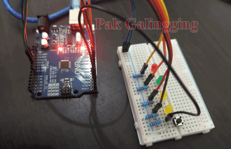 Menyalakan 4 LED dengan 1 Push Button Langkah Mudah Belajar Arduino - 📘 ... Menyalakan 4 LED dengan 1 Push Button Langkah Mudah Belajar Arduino - 📘 ...