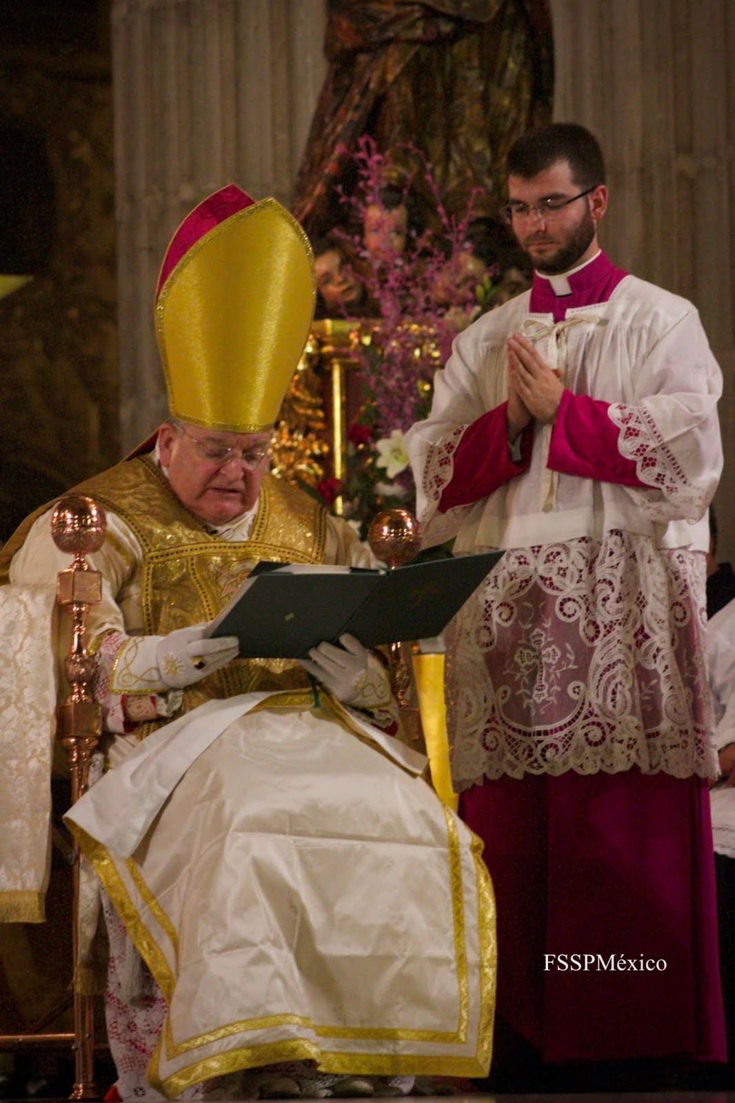 New Liturgical Movement: Cardinal Burke Celebrates Pontifical Mass in ...